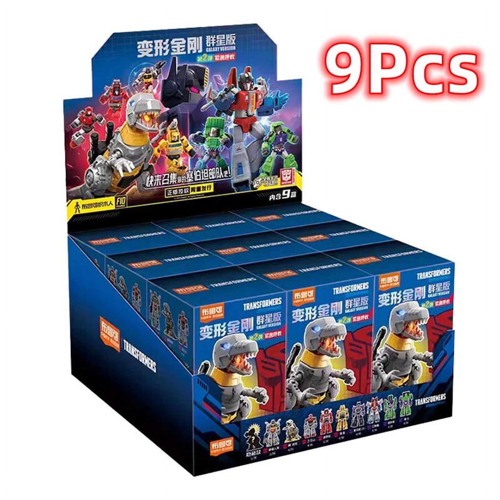 1/9pcs Transformer building block Splicing toys Optimus Prime bumblebee ...