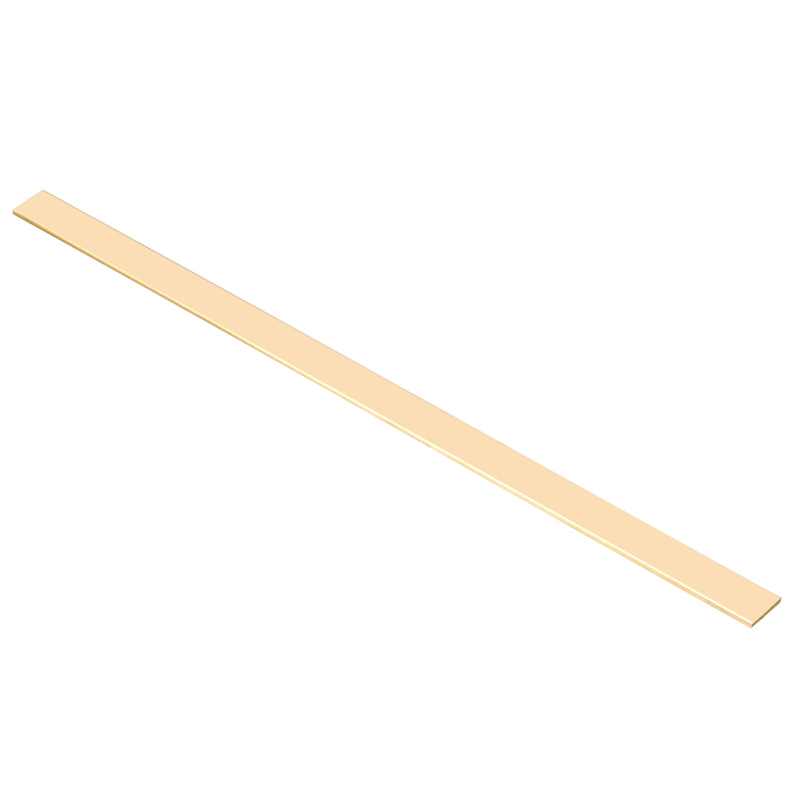 1/9x3/5x12" H59 Brass Flat Bar, Solid Flat Mill Stock, Brass - Walmart.com