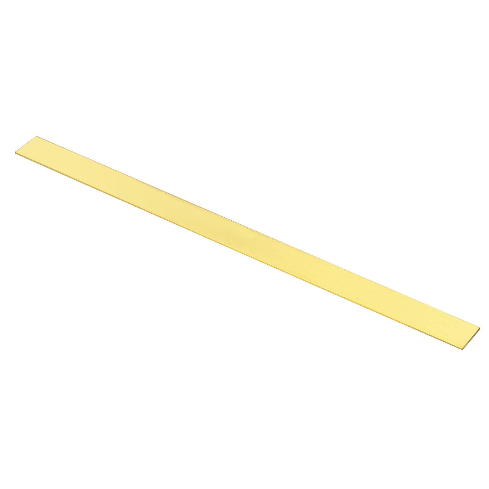 1/9x4/5x12" H59 Brass Flat Bar, Solid Flat Mill Stock, Brass - Walmart.com