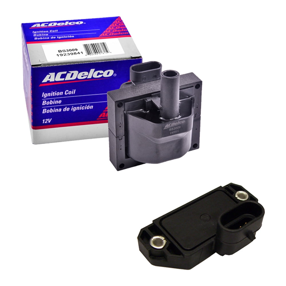 OEM Ignition Coil & AD Auto Parts Control Module for GM Chevrolet Cars ...