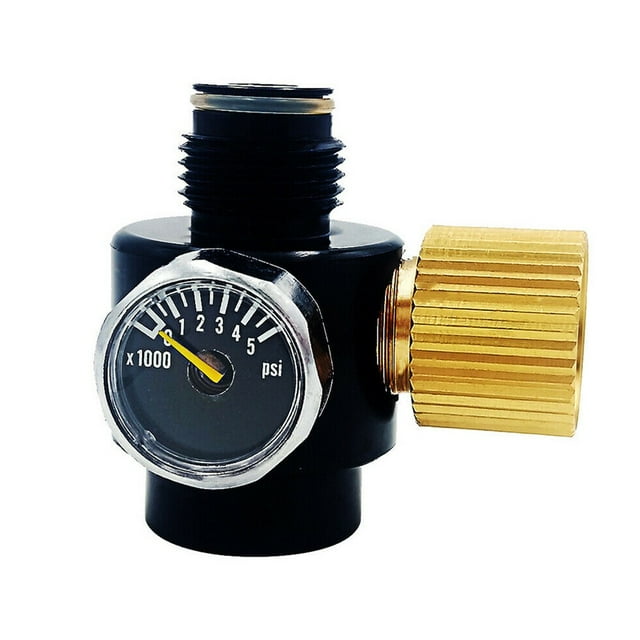 1*Adjustable Compressed Air Regulator for Pcp Paintball Tank Cylinder ...