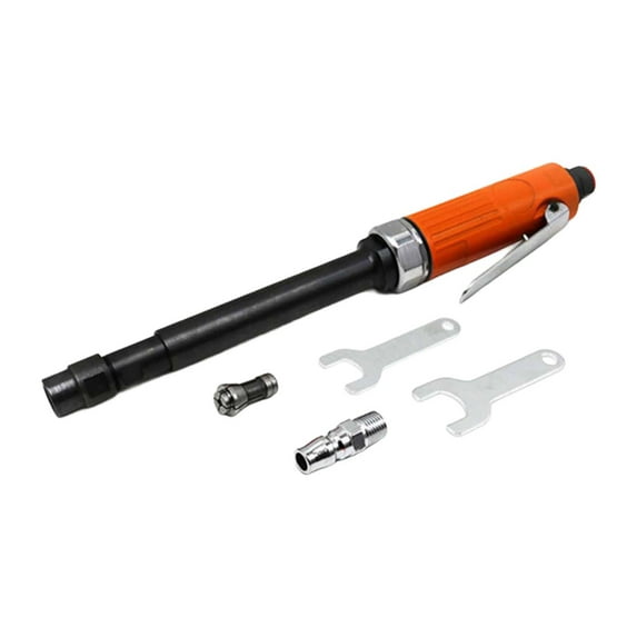 1 Air Die Grinder Handheld Pneumatic Tool with 1/4 and 1/8 Inch Collets ...