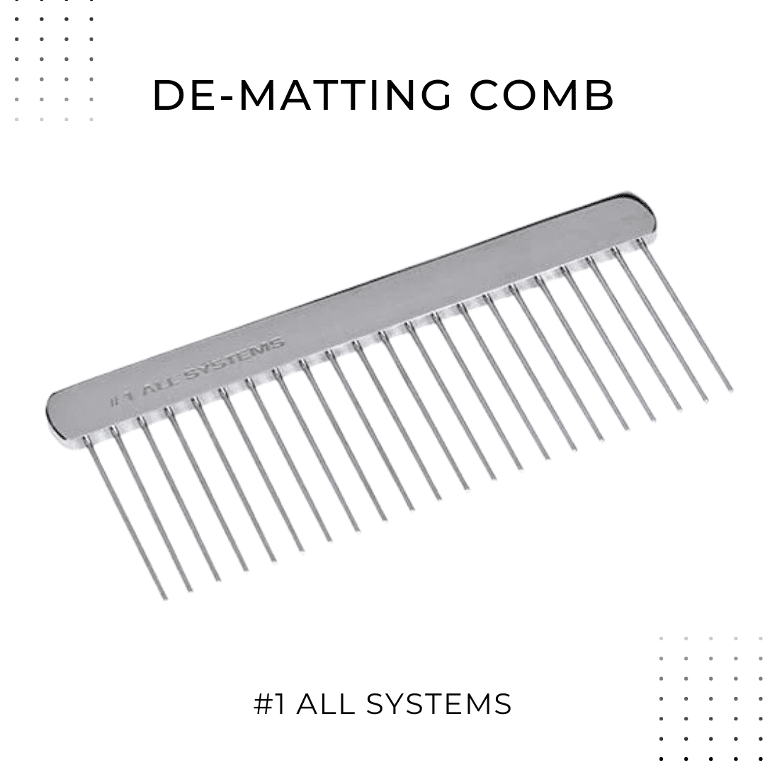 #1 All Systems Fabulous De-Matting Comb for Dogs & Cats . Divide and ...