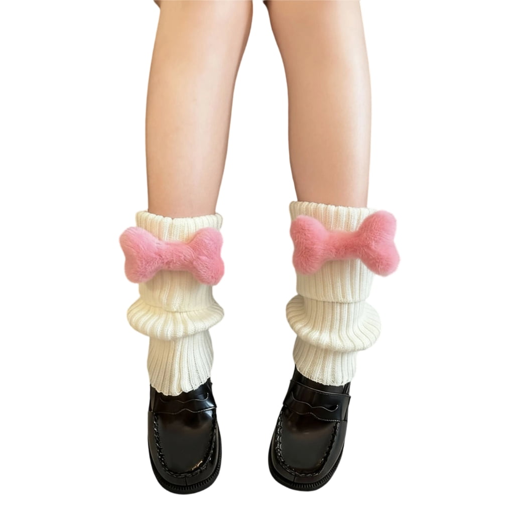 1.An1meElastic Leg Warmers Breathable Stacked Socks For Winter Wear ...