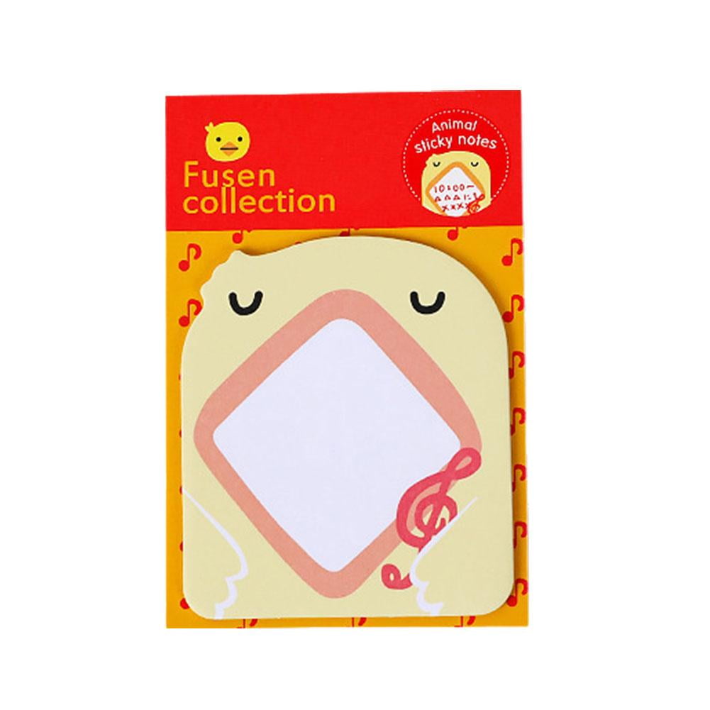 1 Animal Shape Novelty Sticky Notes Sticker Marker Do Memo To Notepad ...