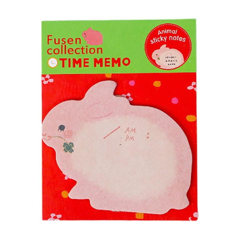 1 Animal Shape Novelty Sticky Notes Sticker Marker Set Do Memo Notepad ...