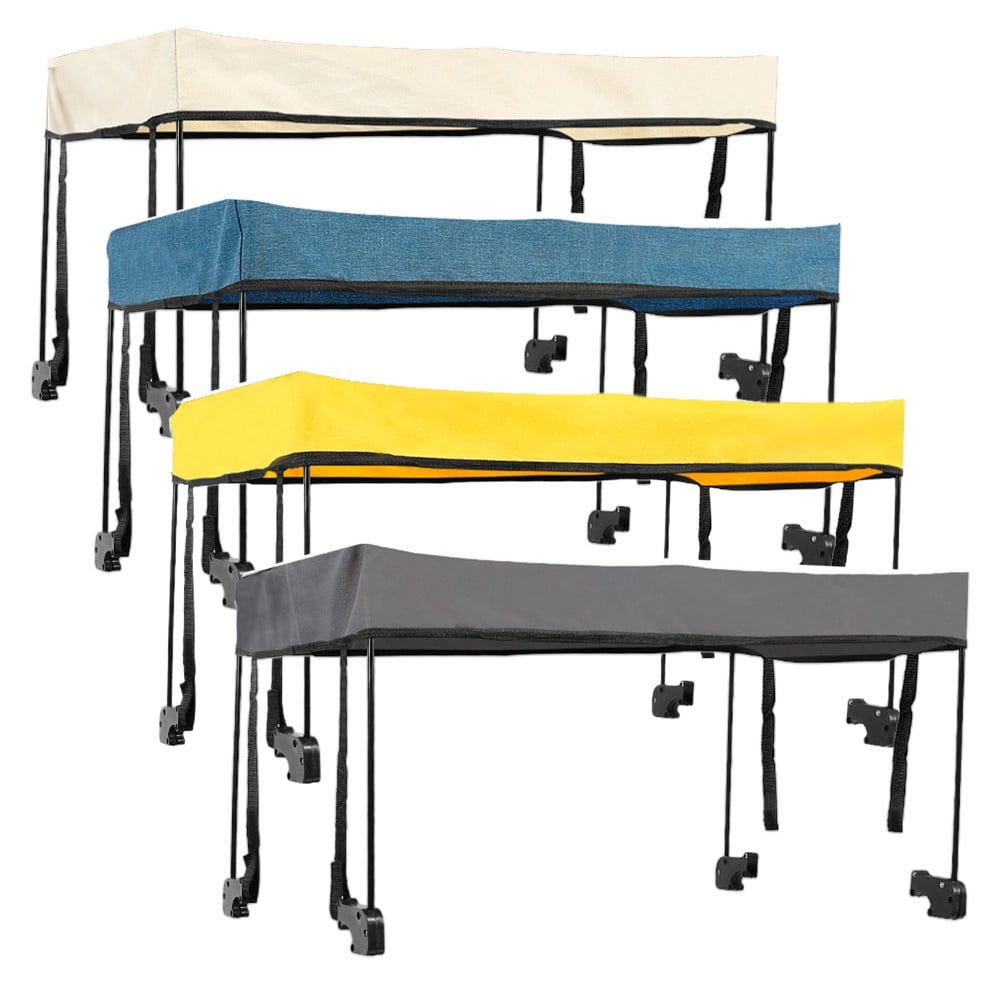 1×Awning Canopy For Camping Wagon Cart Garden Wagon Sun Shade Cover ...