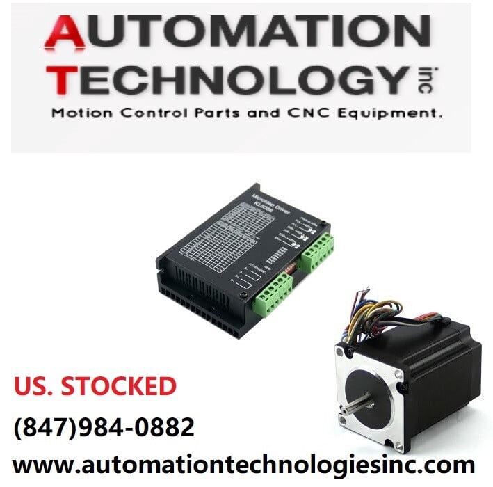 1 Axis CNC Kit 570 oz.in Nema 23 Stepper Motor & Driver CNC Mill Router ...
