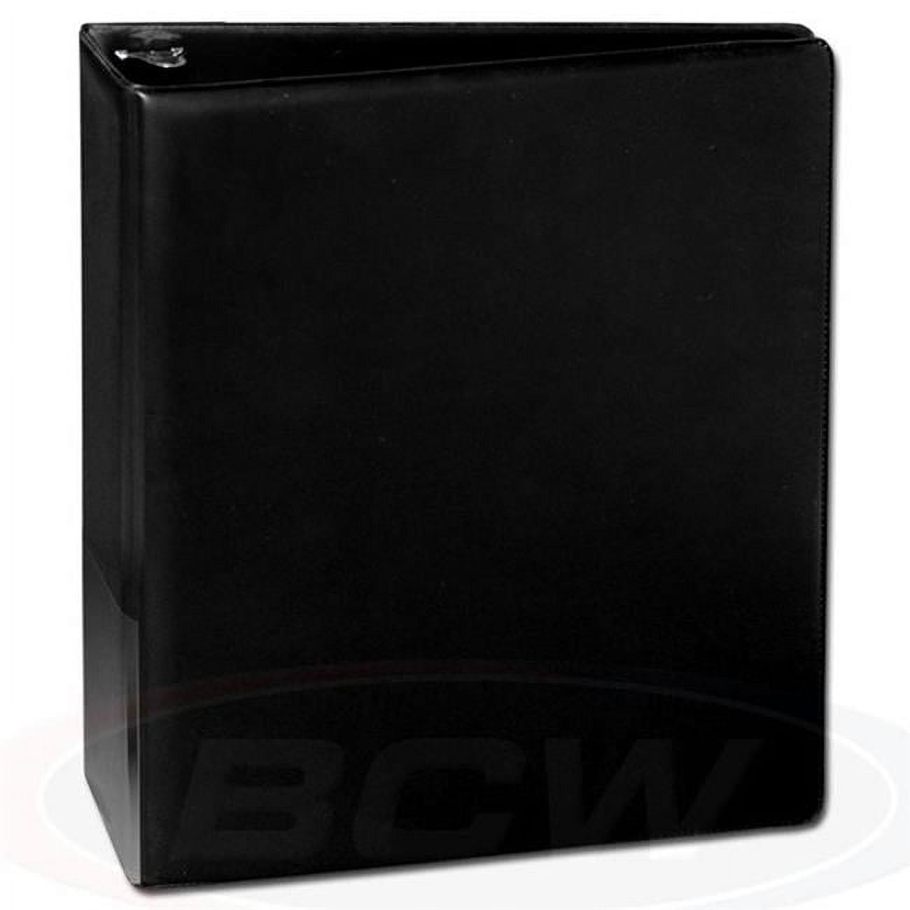 1 BCW 2" Heavy Duty D-ring Plain Black Binder Album - Walmart.com