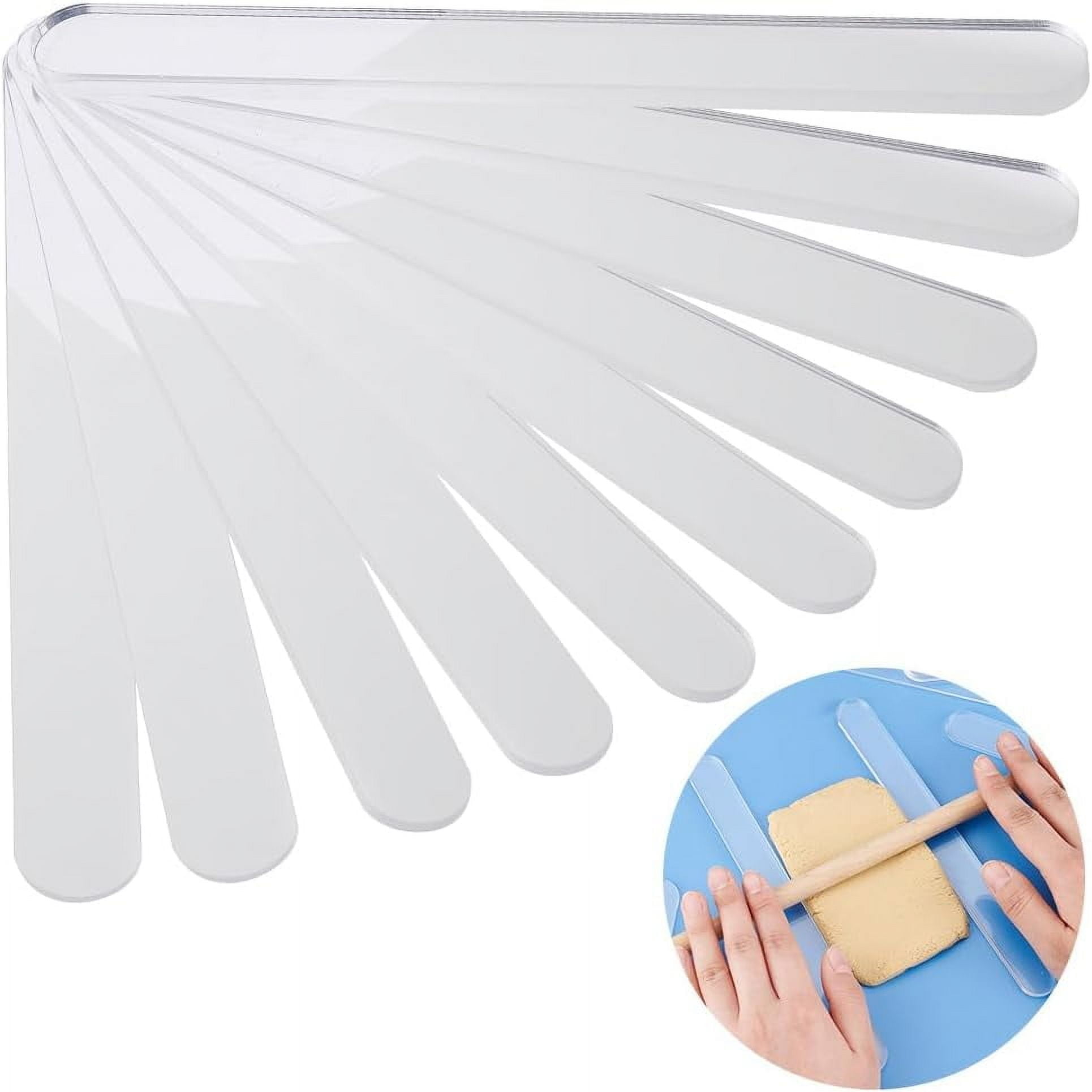 1 Bag 10pcs Polymer Clay Depth Guide Set Acrylic Clay Guides - Walmart.com