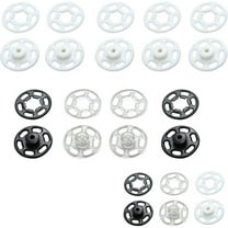 Mini Button Buckle Invisible Metal Snap Buttons Fasteners Press Studs ...