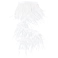 1 Bag 2 Yards Fashion Ostrich Feather Cloth Strand Costume Accessories ...