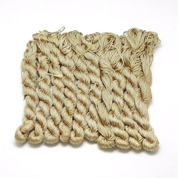 1 Bag 284.3 Yards(260m) 1mm Polyester Cords Bead Thread Polyester Cords Stringing Materials for ...