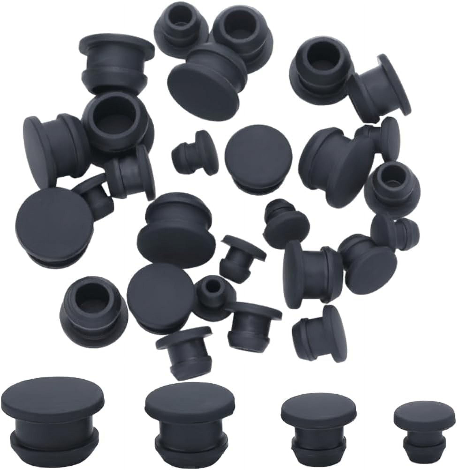 1 Bag 32Pcs 4 Style Silicone Bottle Seal Plug Reusable Replacement ...