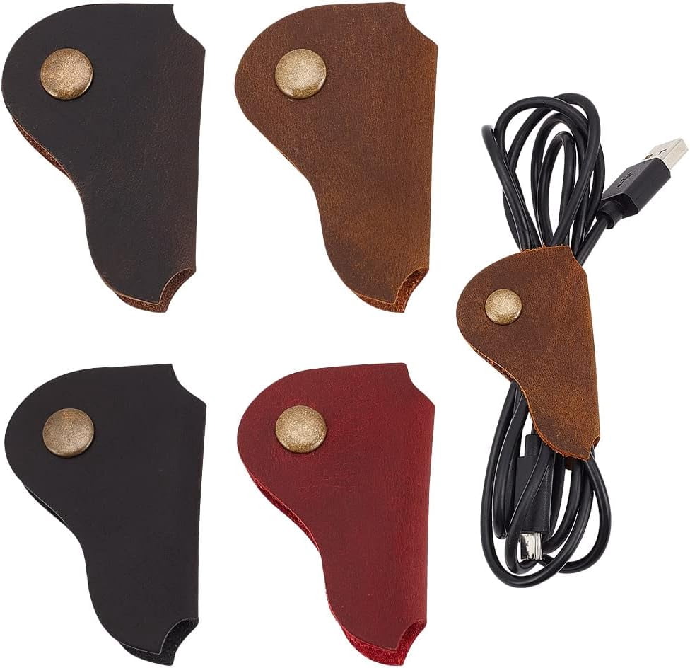 1 Bag 4 Pcs Cord Organizer Cord Keeper Earbud Holder Headphone Cable ...