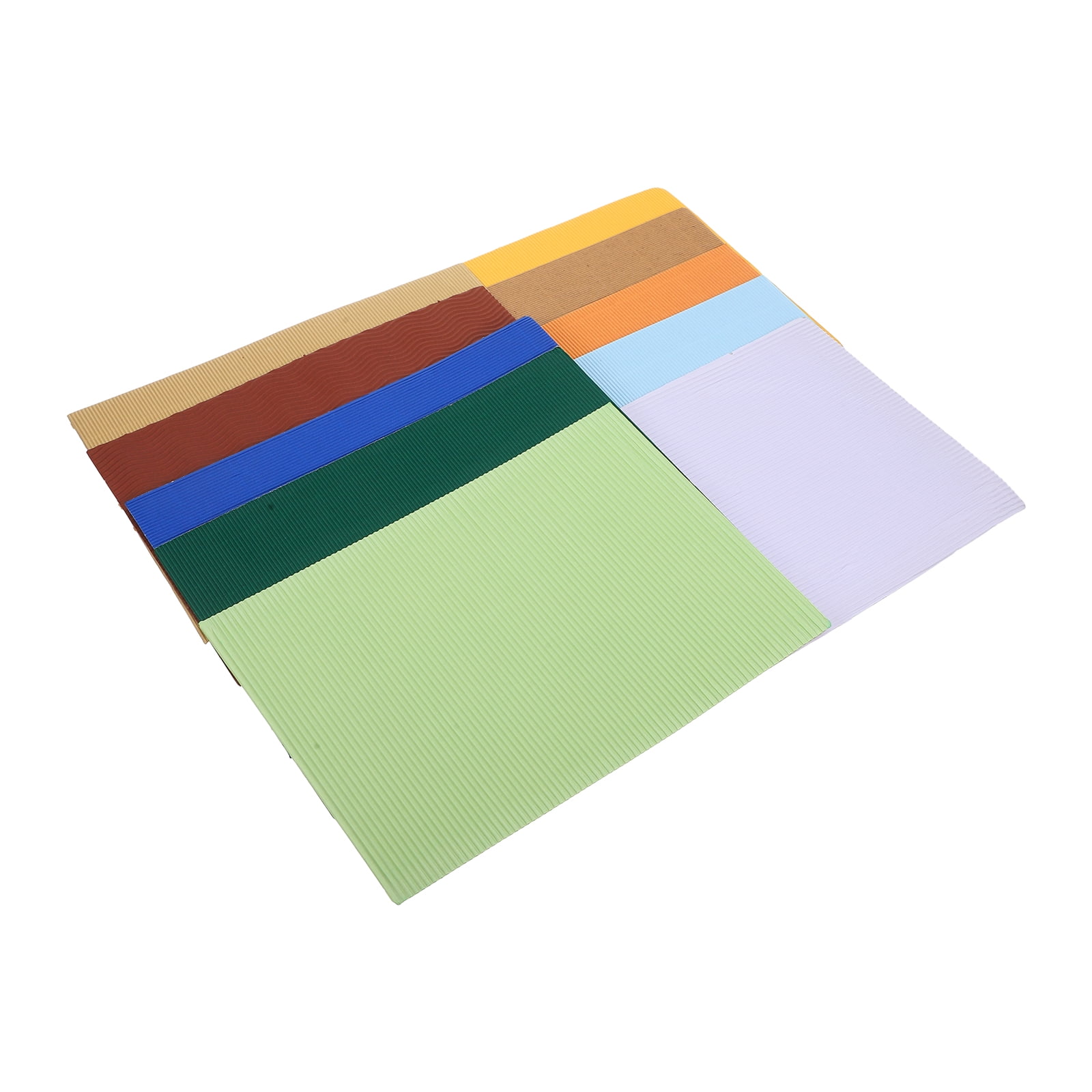 1 Bag Corrugated Paper Sheets for DIY Colored Corrugated Paper for Art ...