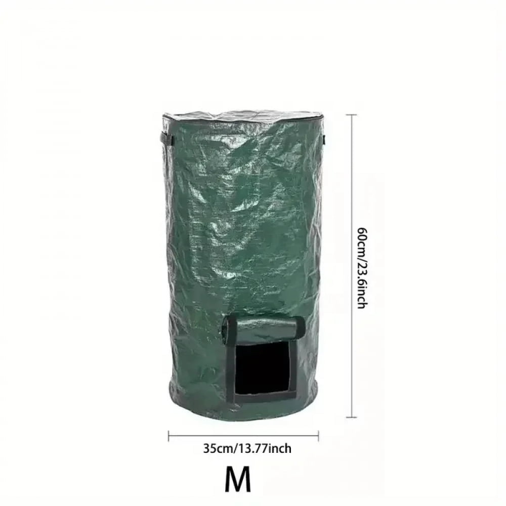 1 Bag Outdoor Compost Box, Reusable Garbage Bag, Self-Made Nutrient ...