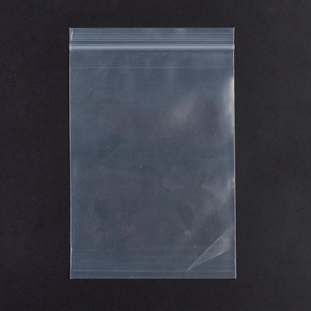 1 Bag Plastic Zip Lock Bags Resealable Packaging Bags Top Seal Self ...