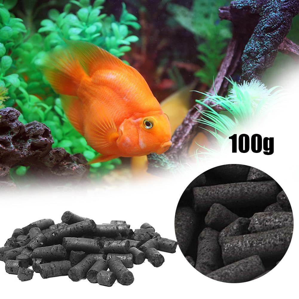 1 Bag of 100g Activated Carbon Charcoal Pellets Aquarium Tank Filters ...