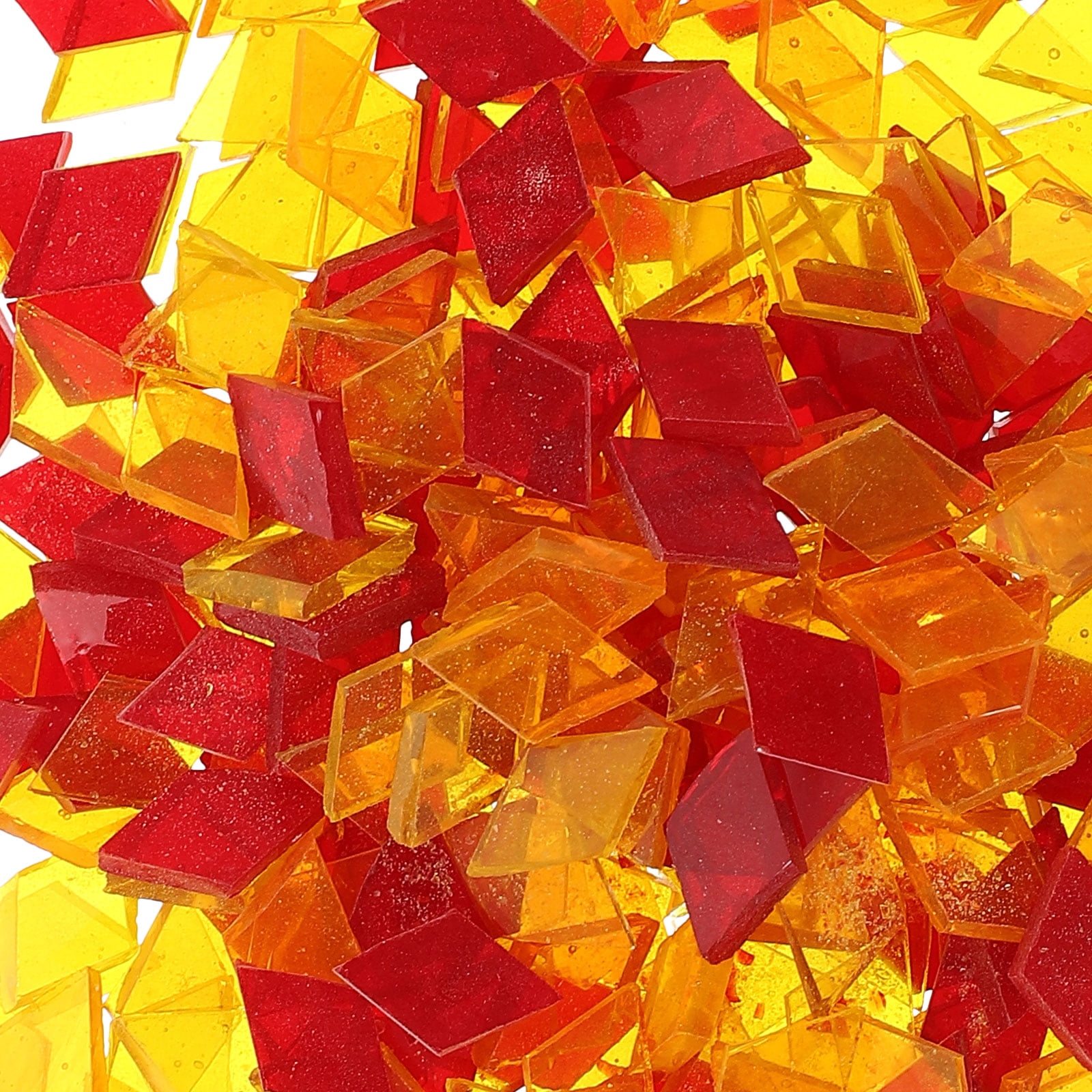 1 Bag of Mosaic Tiles DIY Mosaic Tile Crafts Colored Glass Mosaic ...