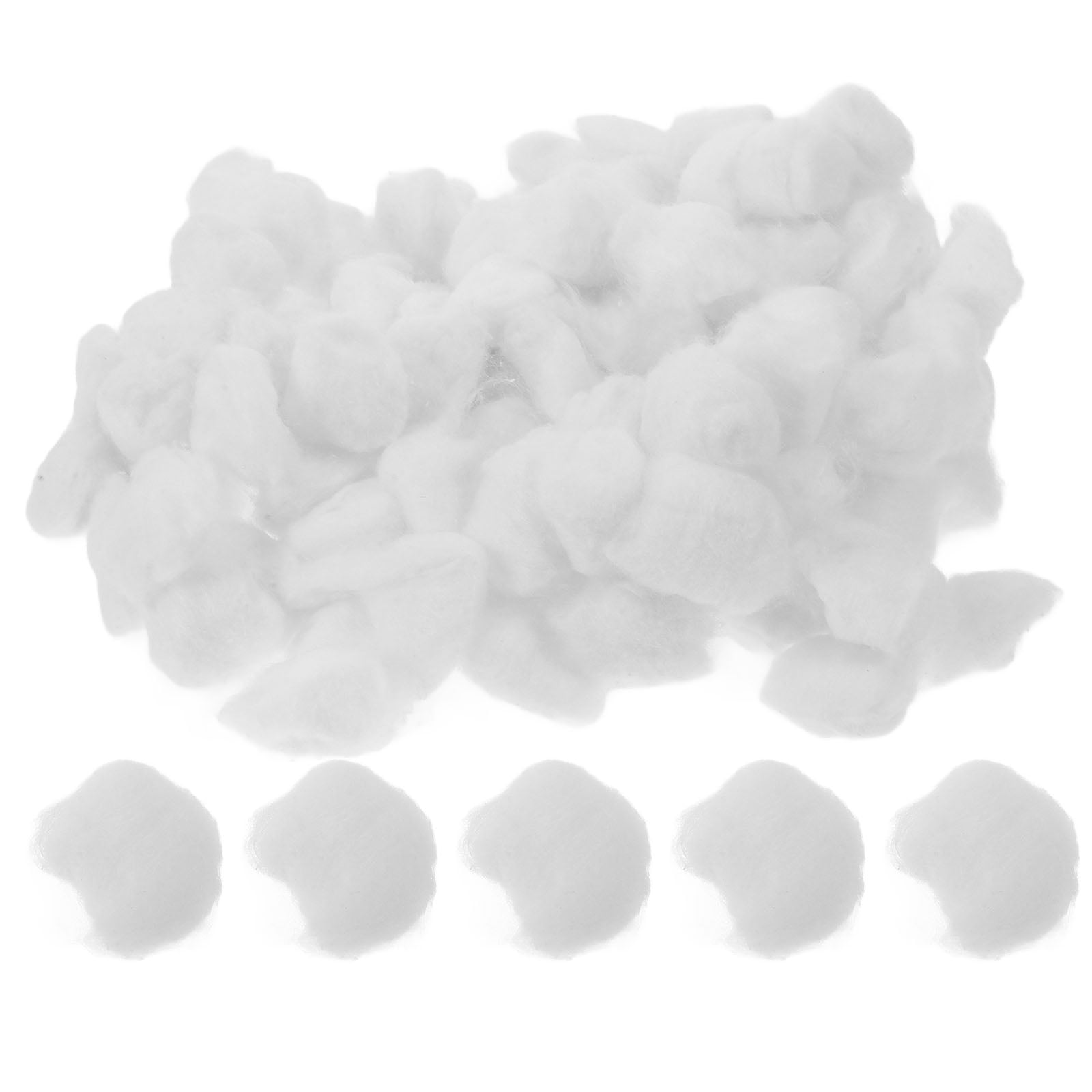 1 Bag of Multi-Purpose Cotton Balls Mini Cotton Balls for Nail Polish ...