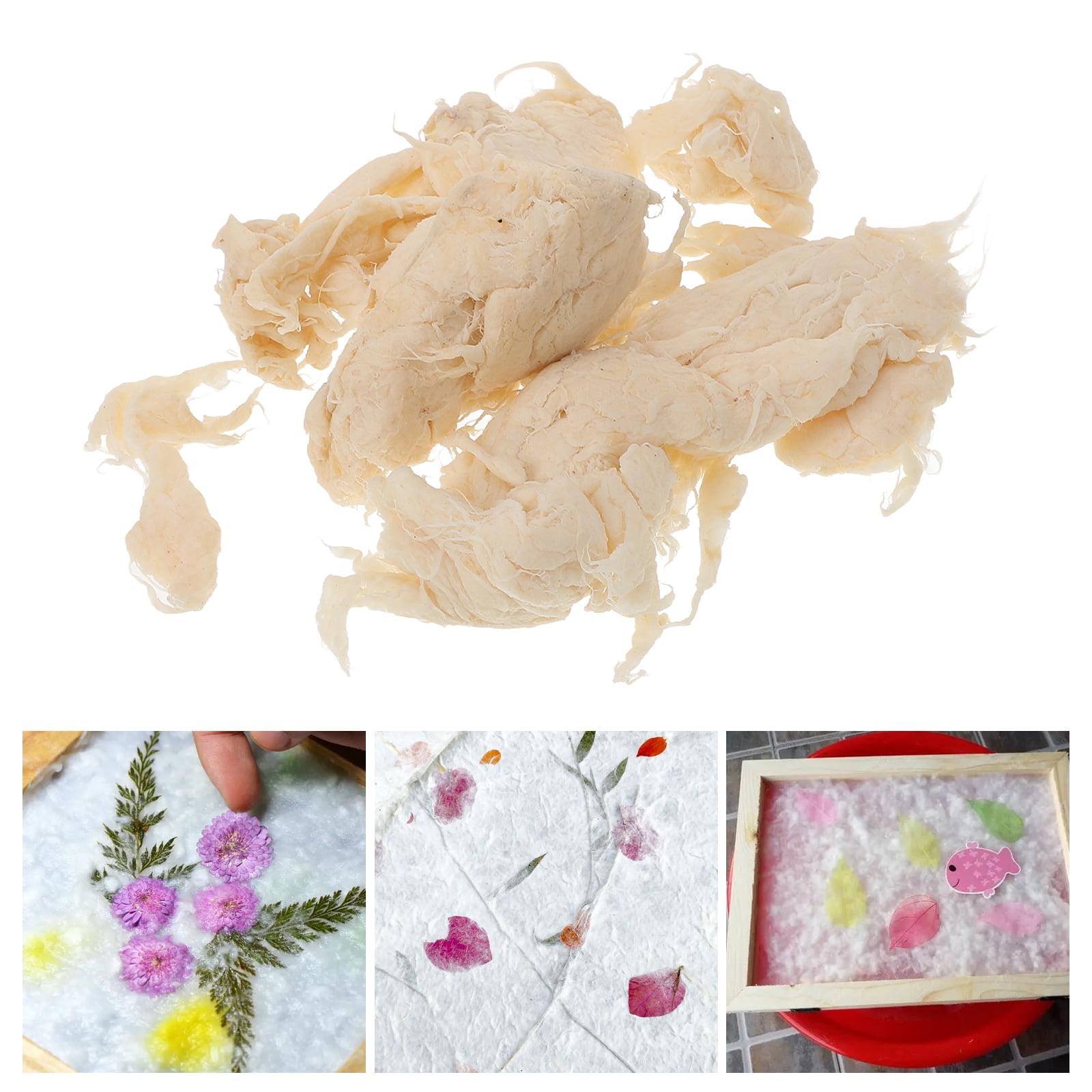 1 Bag of Paper Making Pulp Paper Making Supply DIY Making Paper Pulp ...