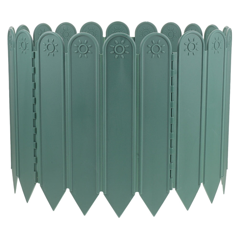 1 Bag of Plastic Garden Palisade Plastic Fence Lawn Plant Border ...