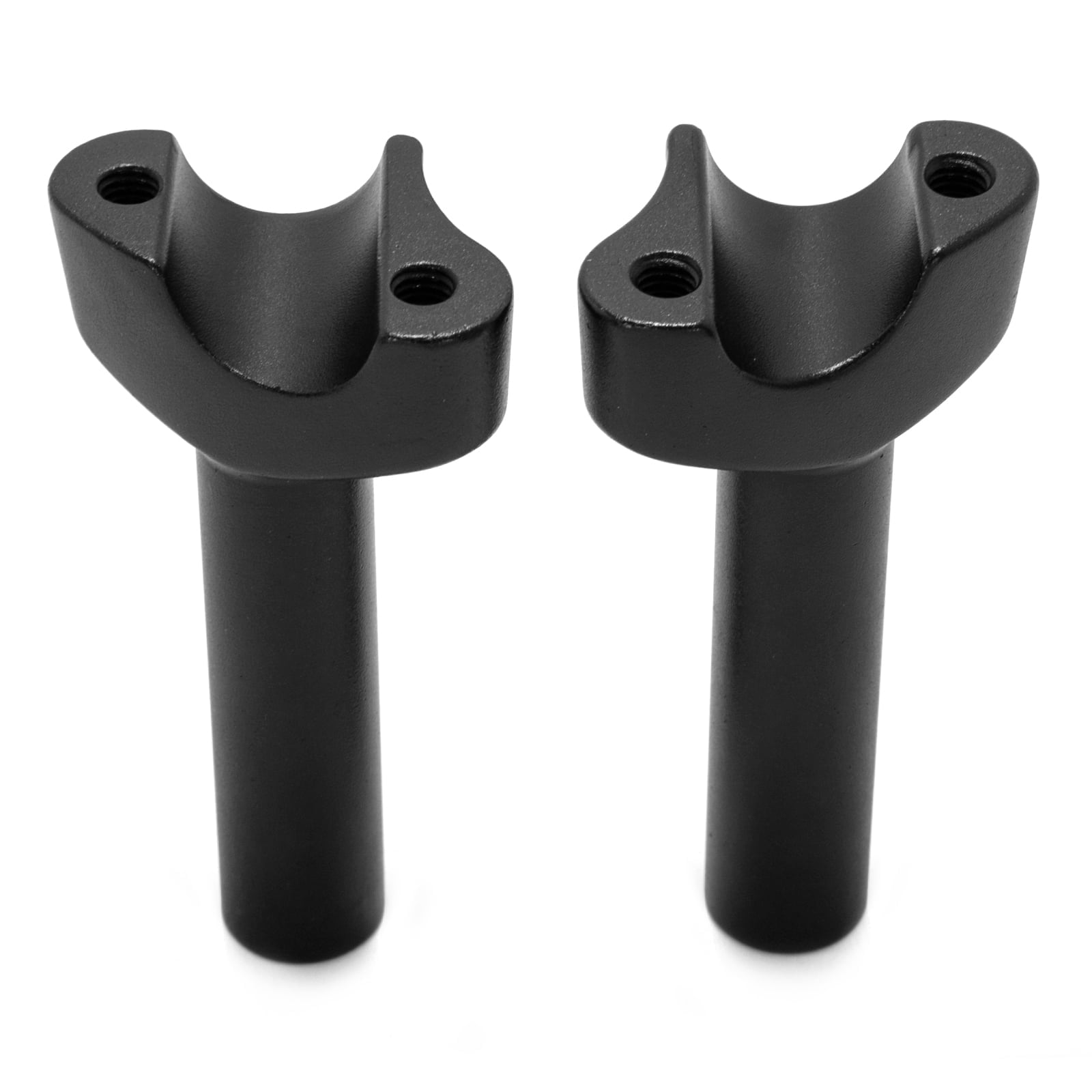 1" Bars 4.5"Straight Handlebars Risers Riser For Harley Dyna FXDB Fat ...
