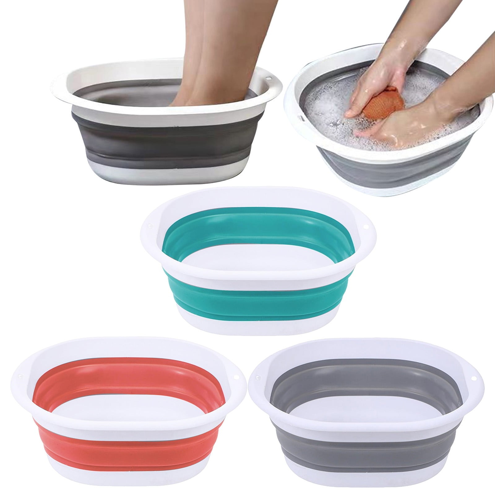 1* Basin Clearance! Pool Foot Bath Portable Folding Foot Soaking Tub ...