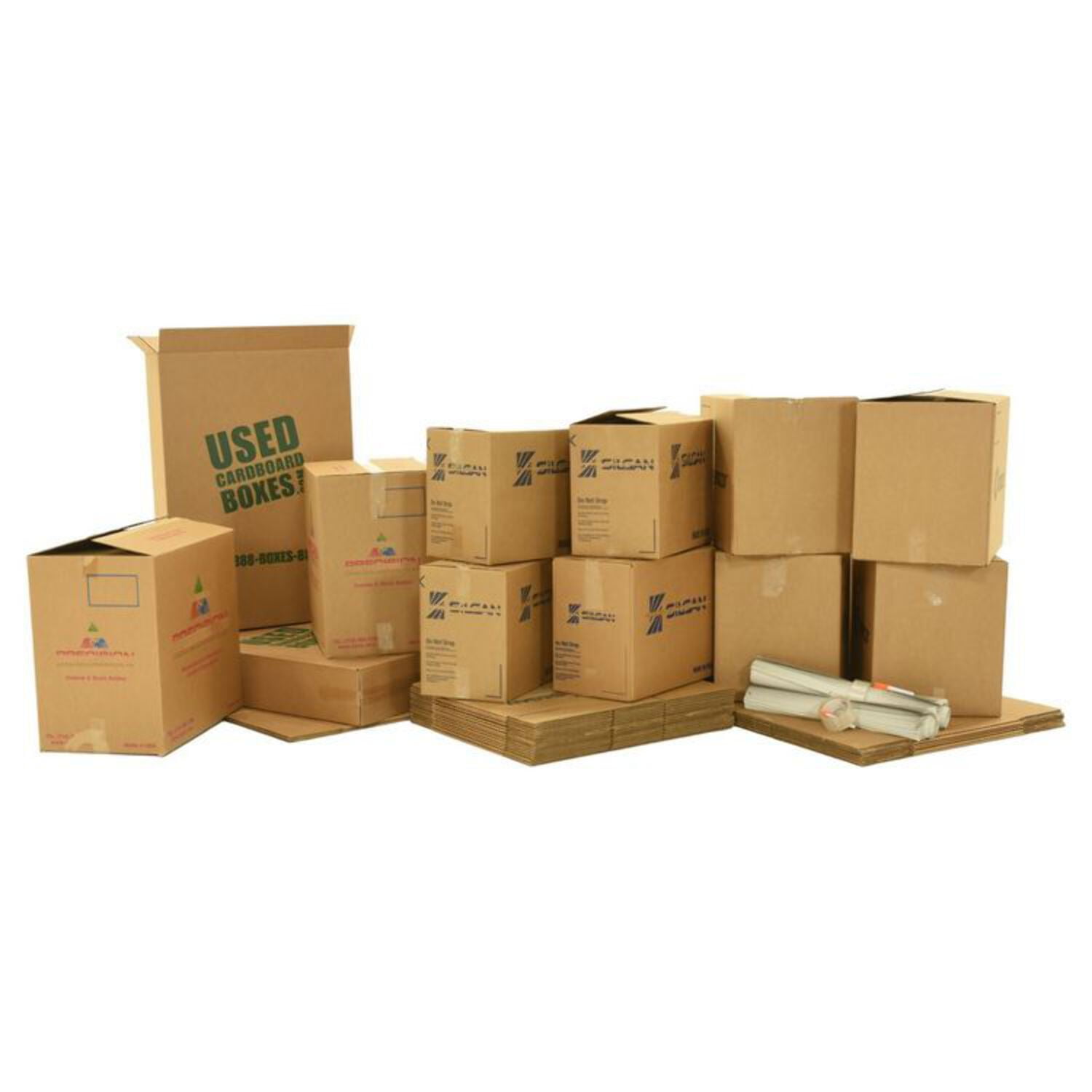1 Bedroom Moving Kit - 32 Moving Boxes - Walmart.com