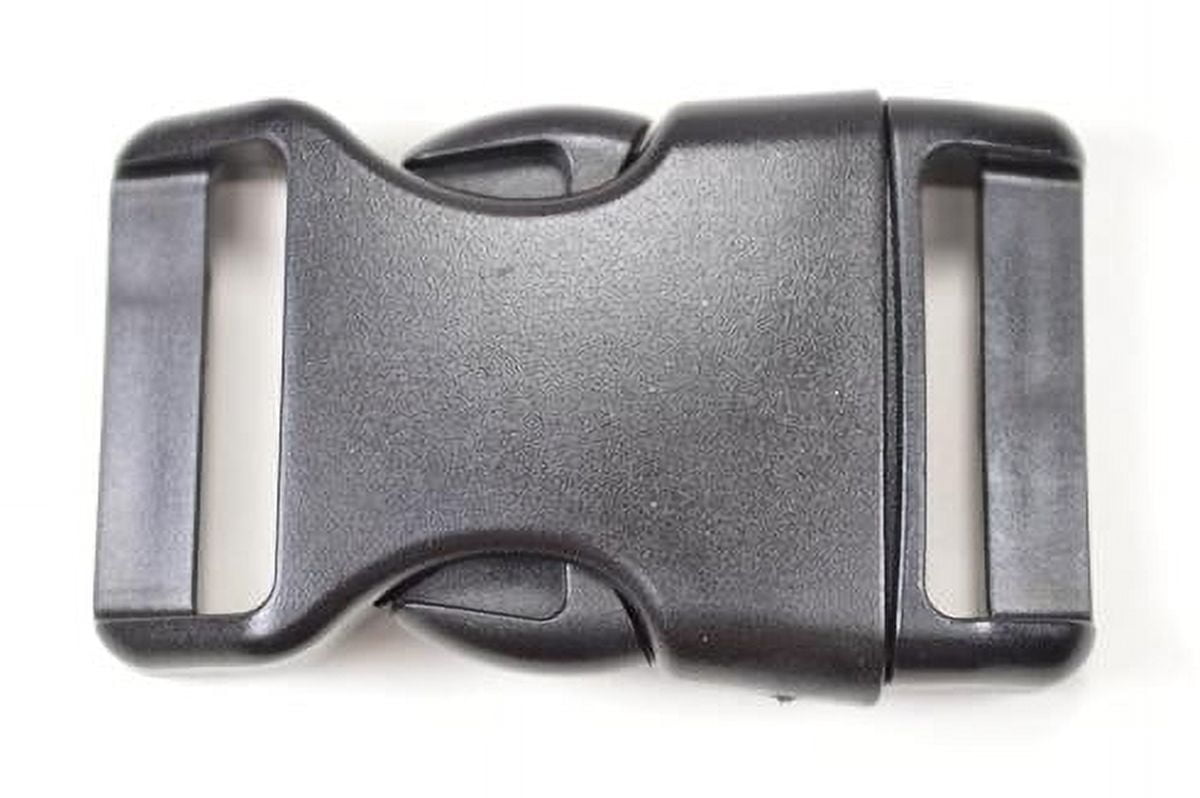 1" Black Buckle - 10 pack - Great for Paracord - Walmart.com