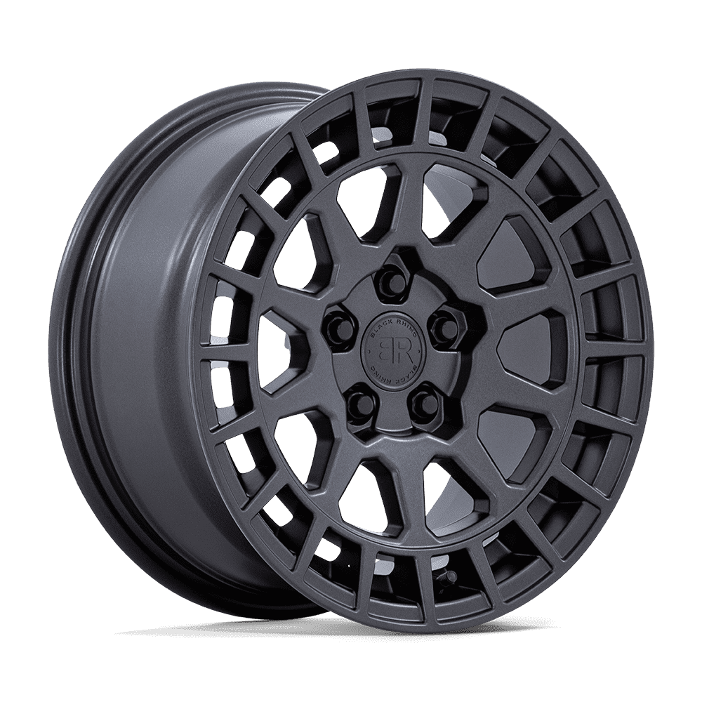 1 Black Rhino Hard Alloys 15x7 5x114.30 +15 BOXER GUN BLACK Wheel Rim ...