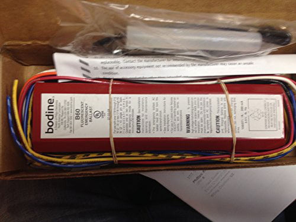 1- Bodine B60 B60redm Fluorescent Emergency Backup Battery Ballast ...