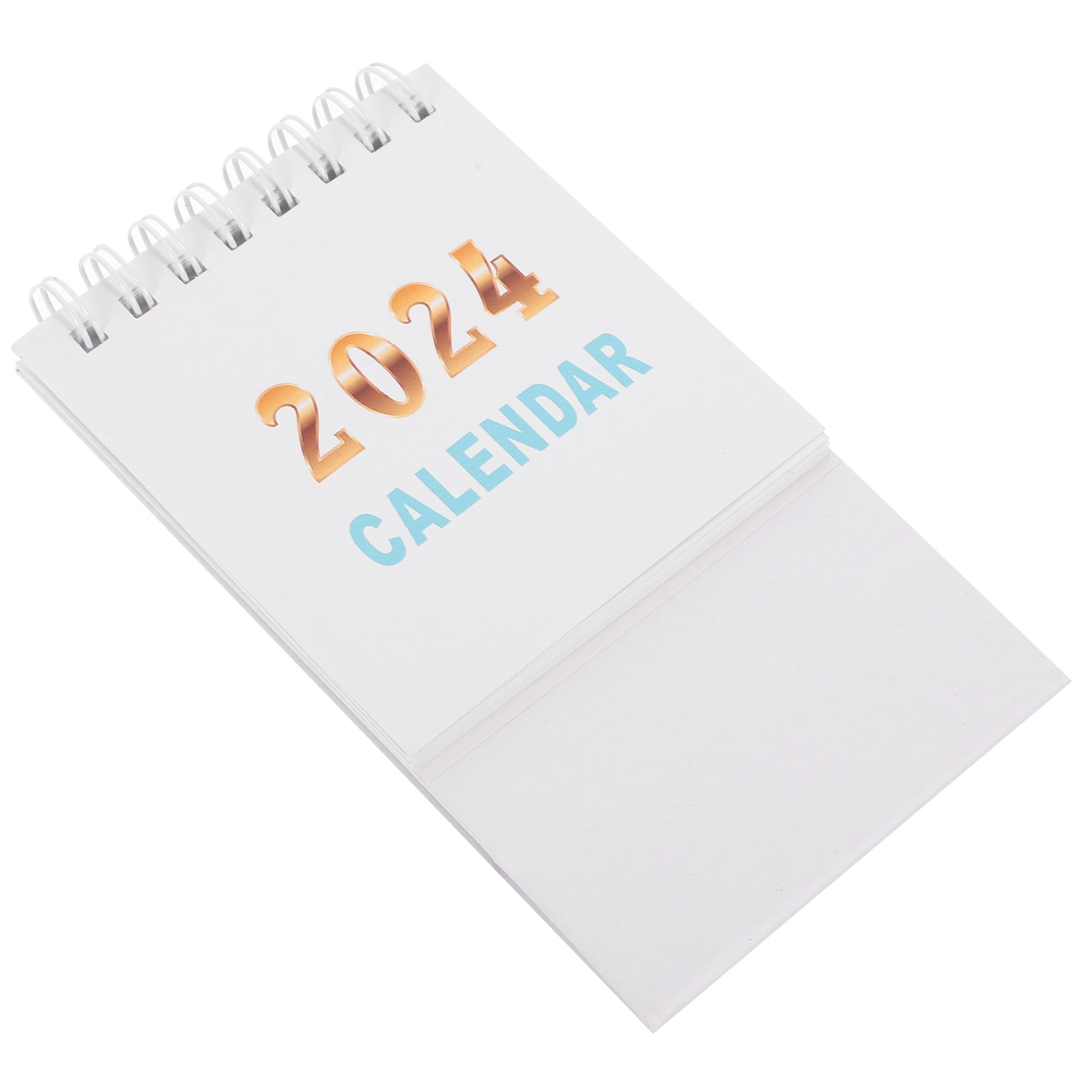 1 Book of Mini Desk Calendars 2024 Flip Calendar Standing Desk Calendar ...