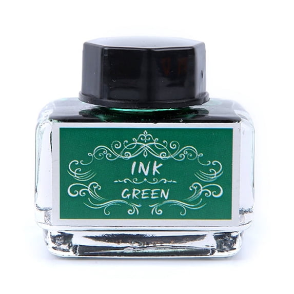 1 Bottle Pure Colorful 15ml Fountain Pen Ink Non-carbon Refilling Ink ...