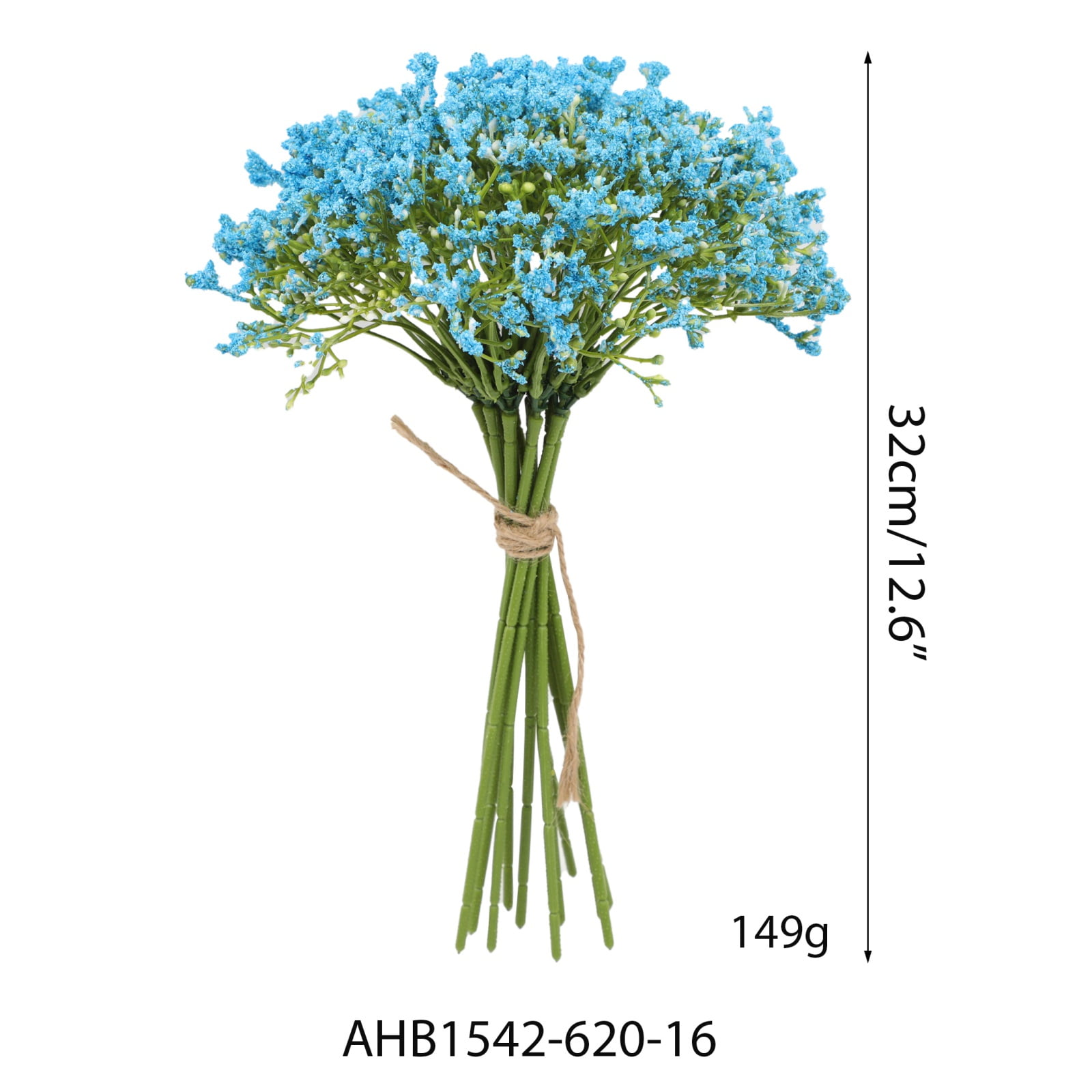 1 Bouquet 12.6" Artificial Bulk Flowers Beautiful Artificial Silk Fake ...