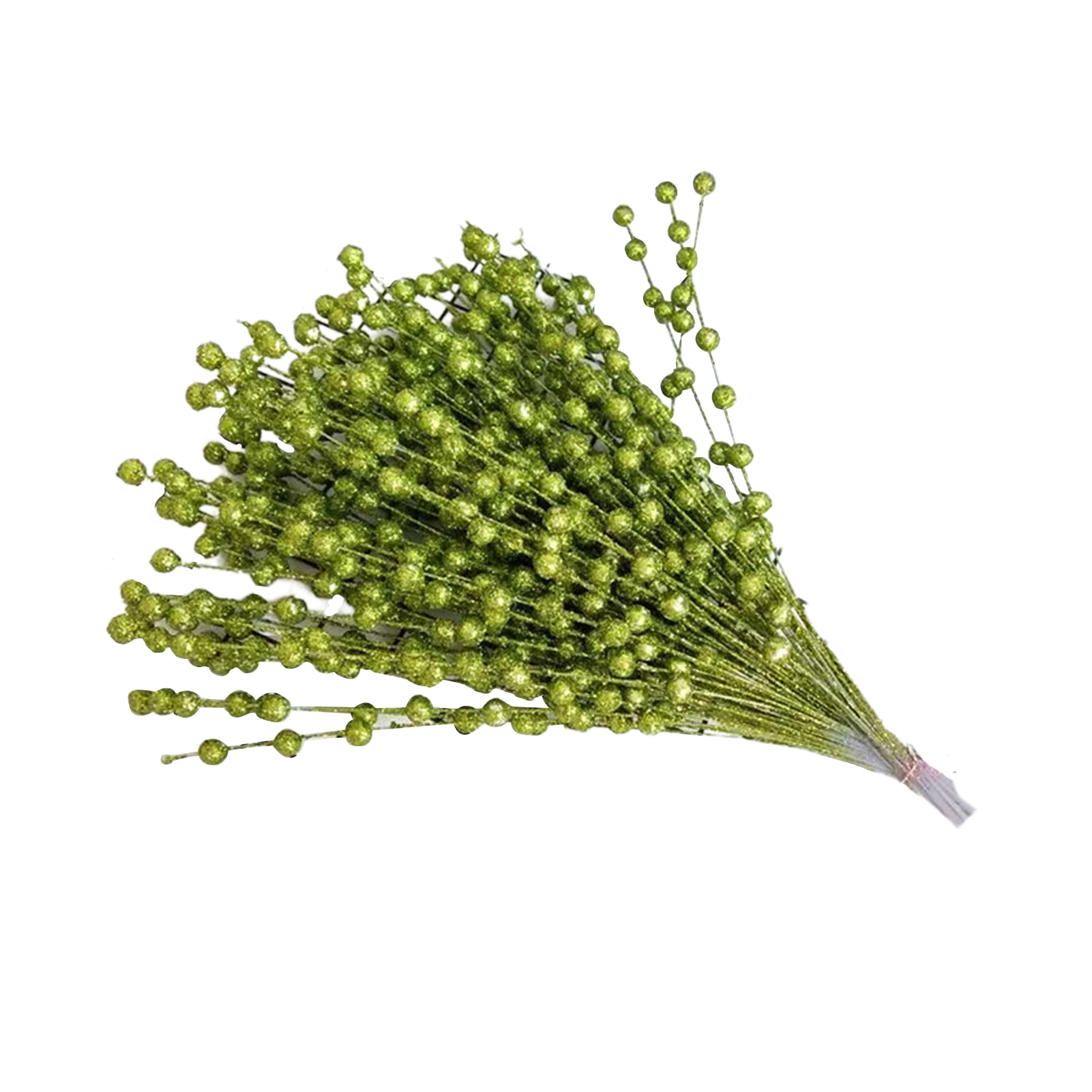 1 Bouquet Beaded Stick Bouquet Realistic Wide Application Plastic ...