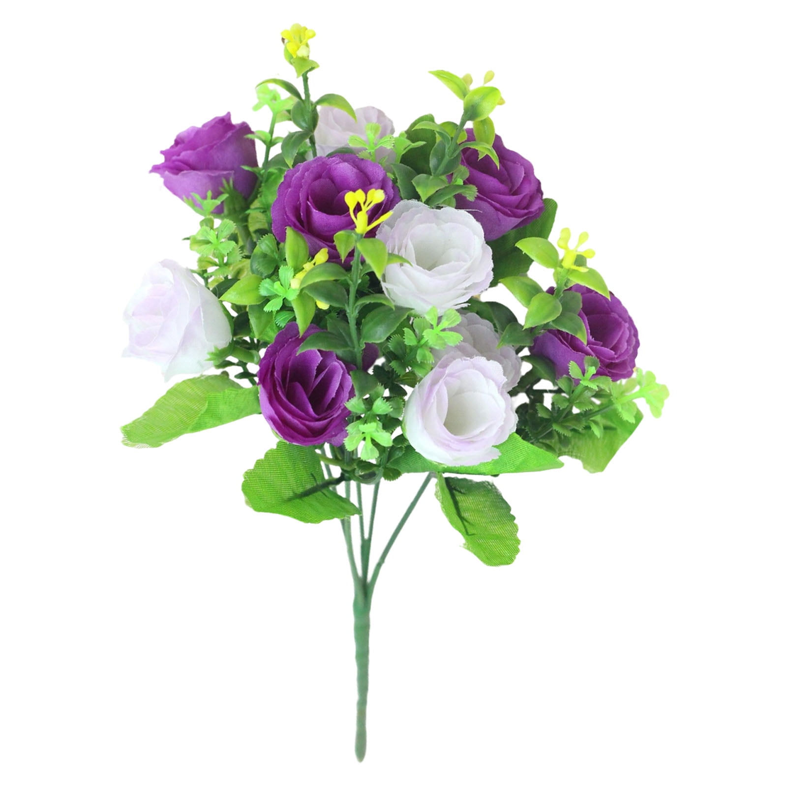 1 Bouquets Christmas Cemetery Flowers for Grave Memorial 10 Heads ...