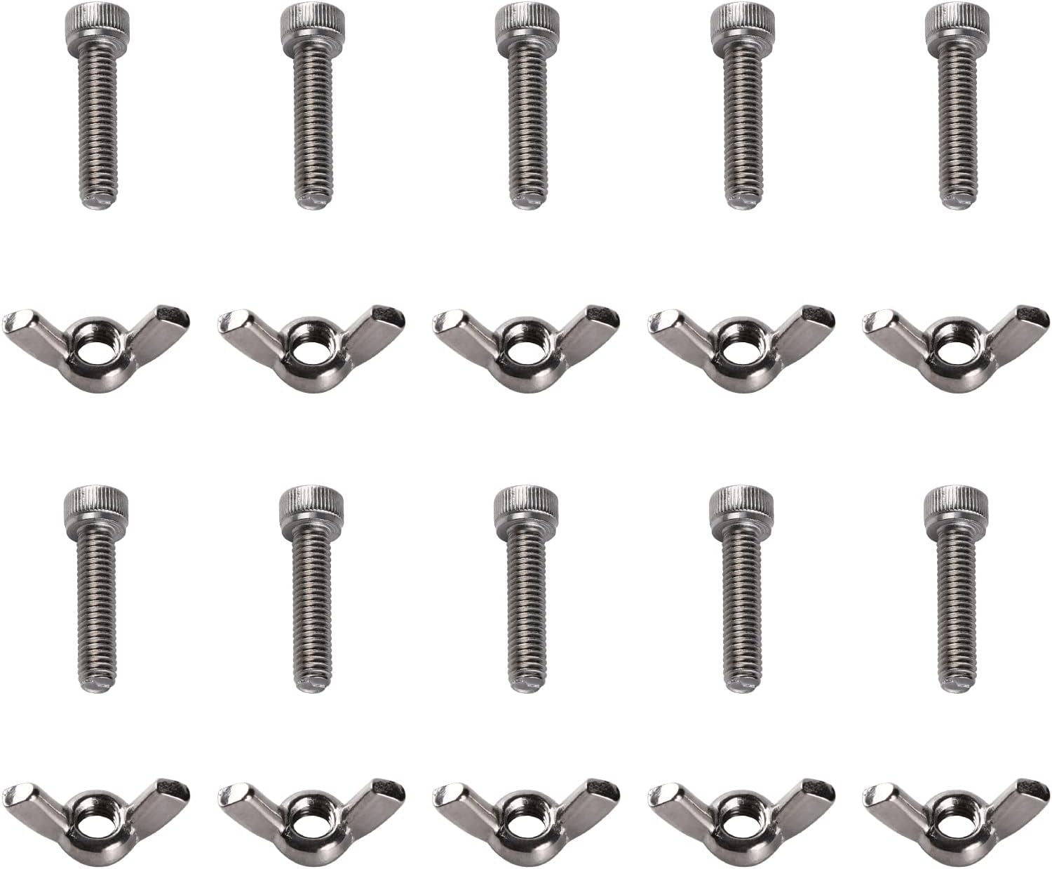 1 Box 10 Set 1/4" Bat Pins for Pottery Wheel Bats Replacement Stainless ...