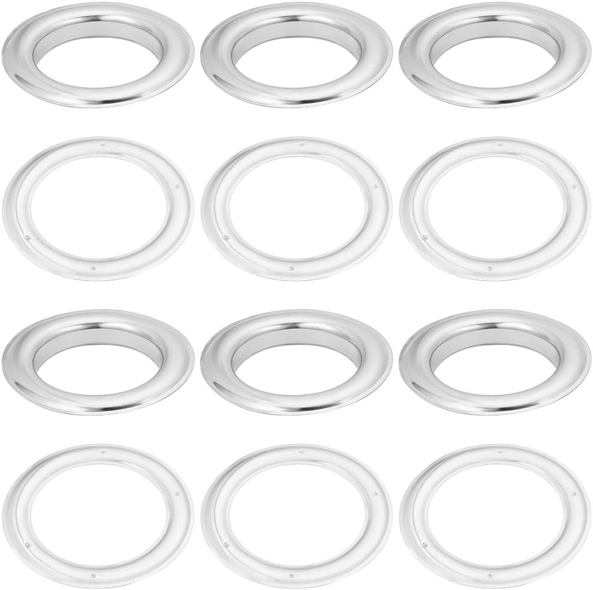 1 Box 10Pcs Eyelets and Grommets 2.4Inch Brass Metal Big Eyelets for ...
