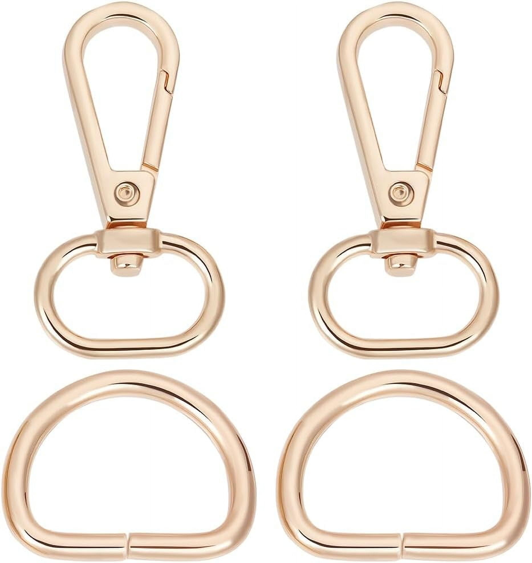 1 Box 10Pcs Swivel Clasps Snap Hook Alloy Gold Swivel Lobster Claw ...