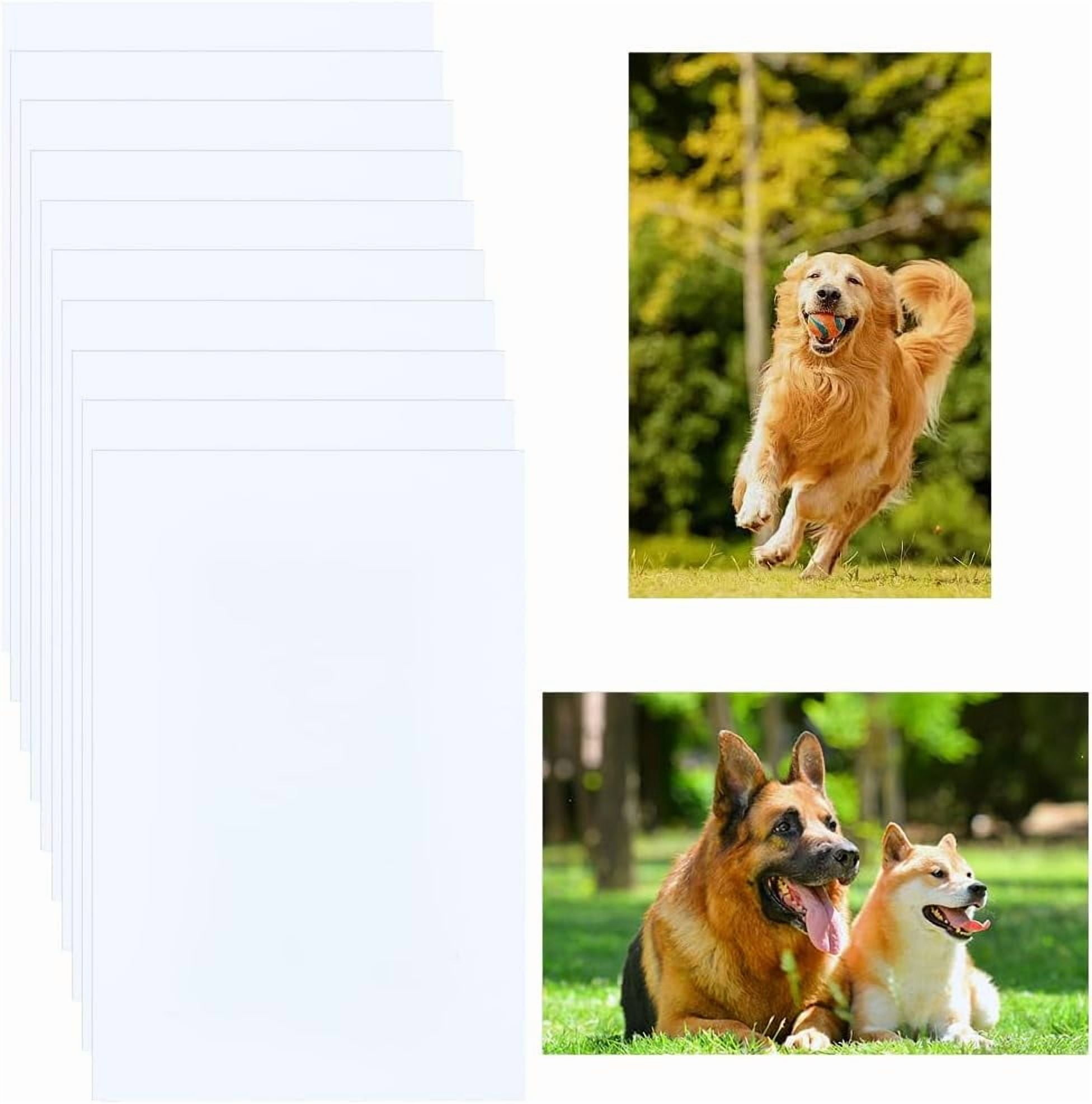 1 Box 10Pcs White 0.5mm Thickness Metal Sublimation Blanks Metal ...