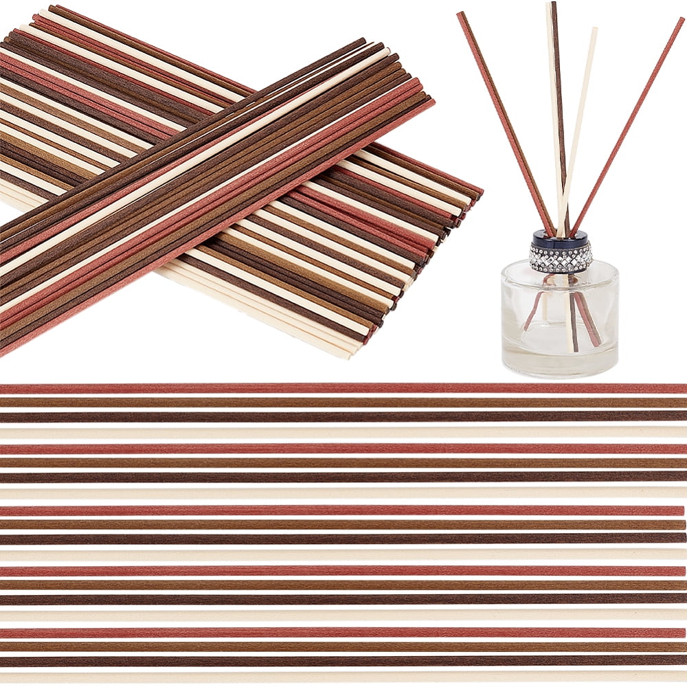 1 Box 120Pcs 4 Colors Fiber Diffuser Sticks Replacement Fragrance ...