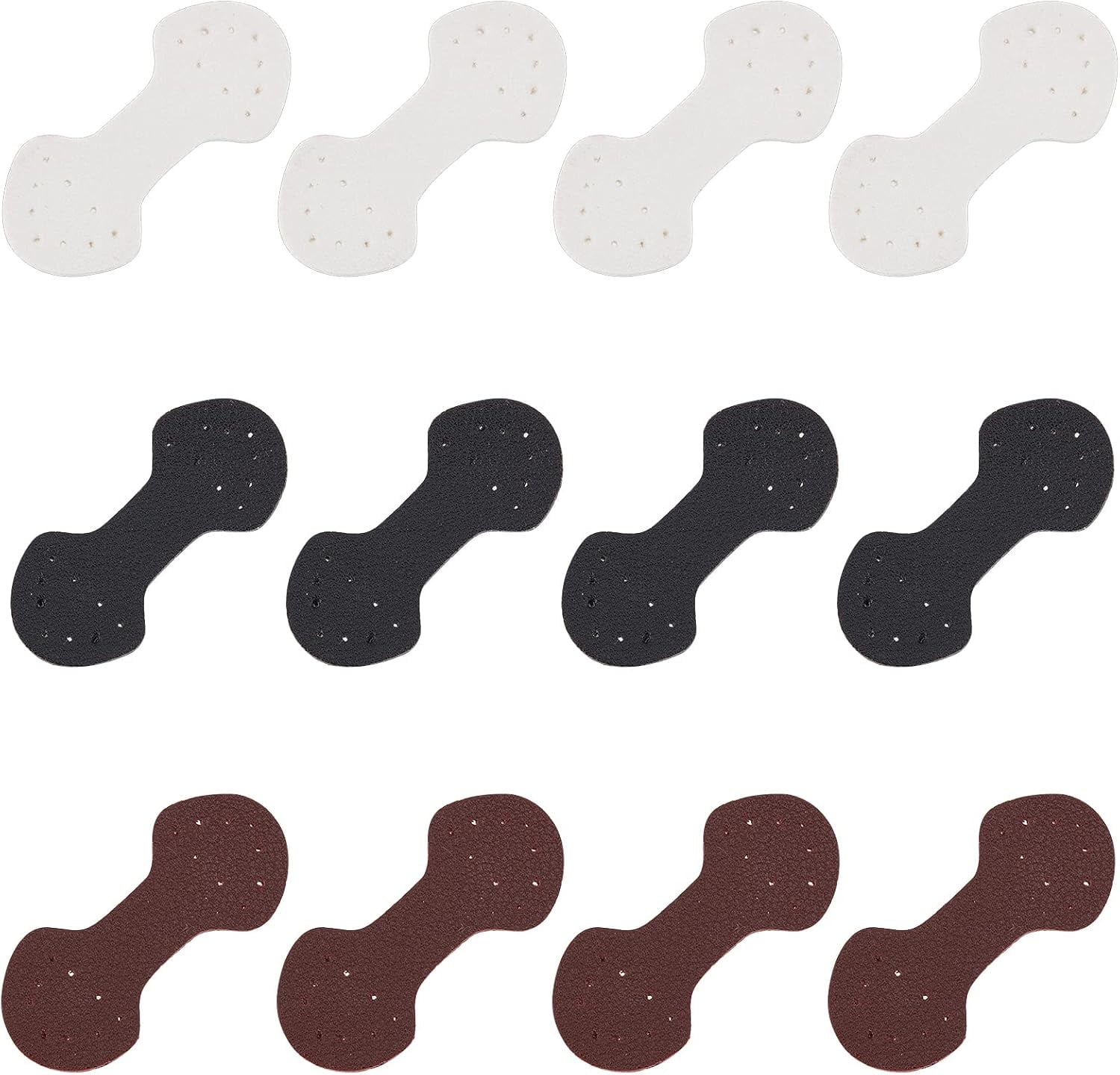 1 Box 12pcs Bag Chain Connectors 3 Colors Purse Suspension Clasp Sew On ...