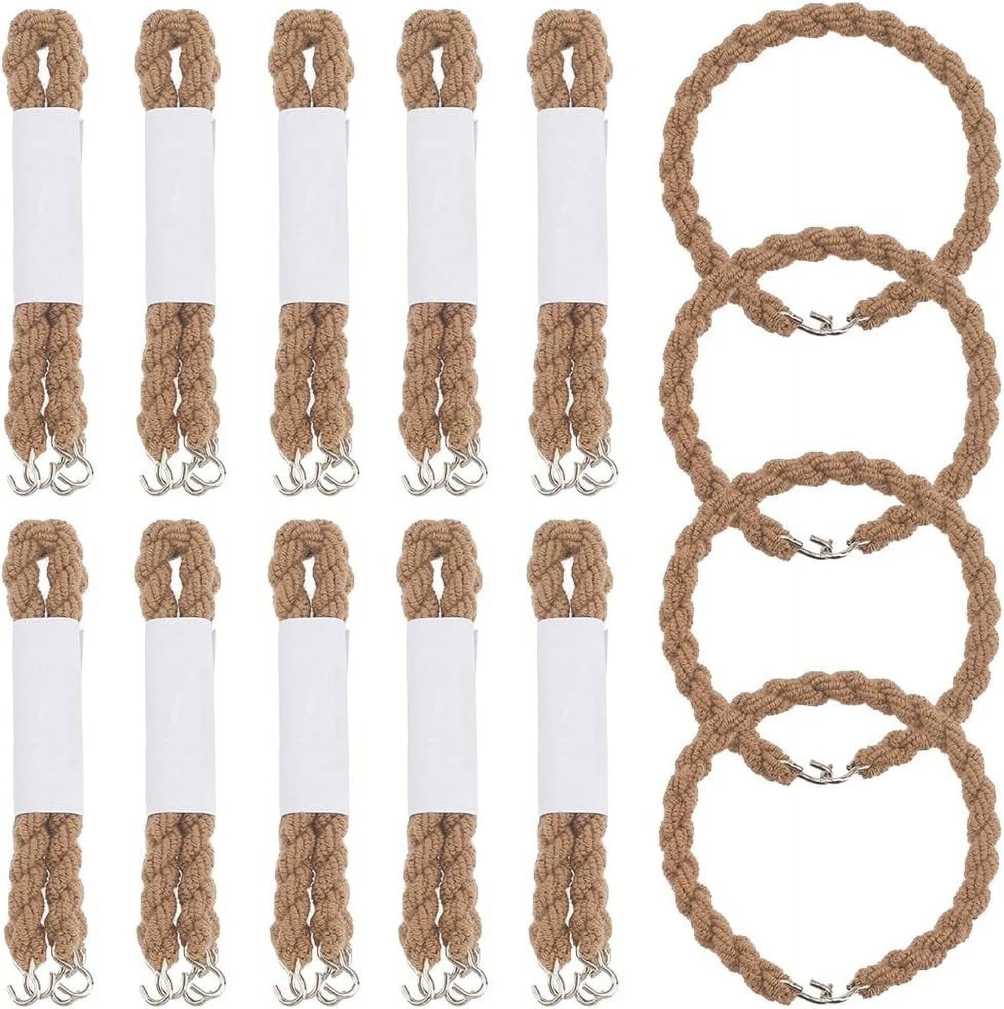 1 Box 16PCS Elastic Bands Khaki Military Straps Legging Rope Garter ...