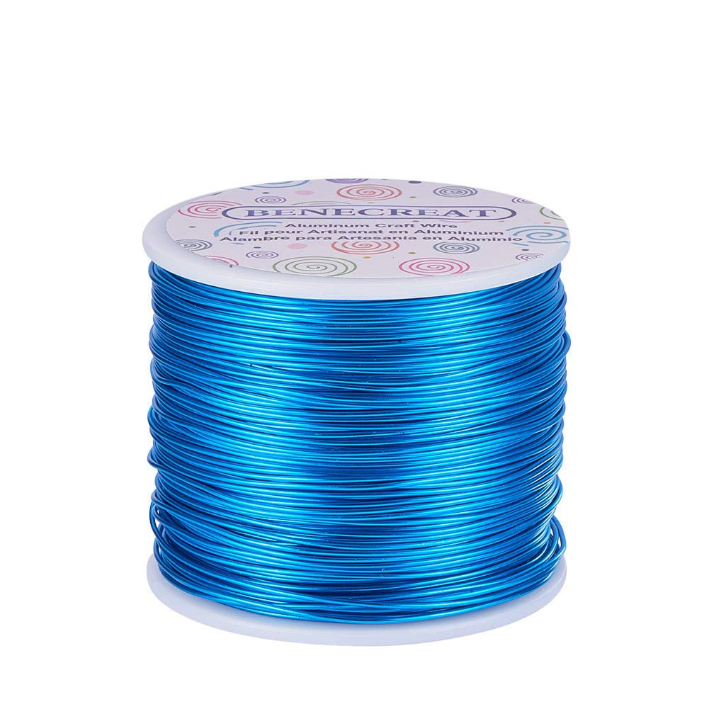 1 Box 18 Gauge Jewelry Craft Aluminum Wire 492 Feet Bendable Metal ...