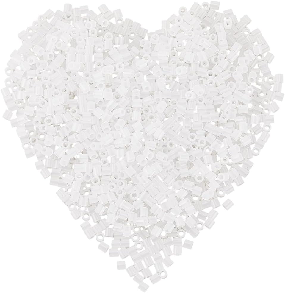 1 Box 2000 Pieces 5mm Melting Beads Clear Beads Bulk Storage Refills ...