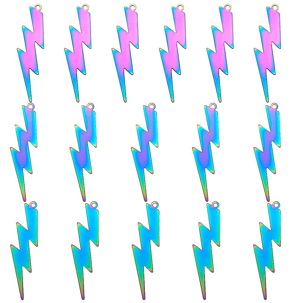 1 Box 201 Stainless Steel Filigree Pendants Etched Metal Embellishments ...