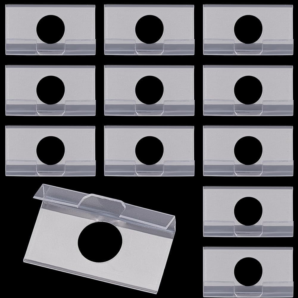 1 Box 250Pcs Self Adhesive Earring Card Adapters Bulk Jewelry Display ...