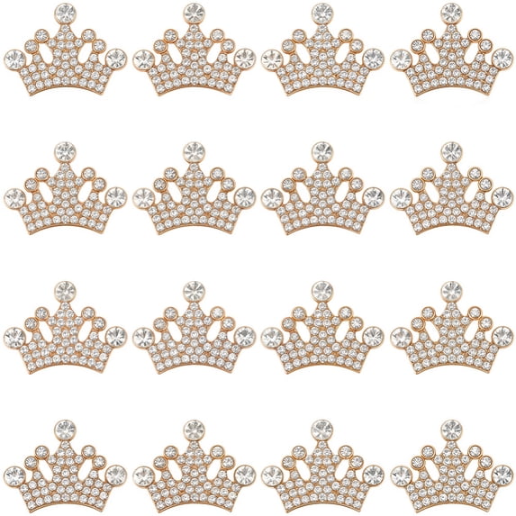1 Box 30Pcs Rhinestone Embellishment Flat Back Rhinestone Charms Alloy ...